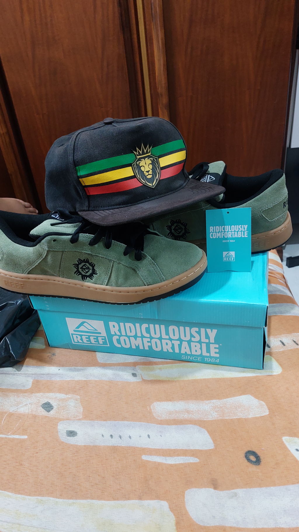 Tênis Reef Gripper Olive - Verde | Netshoes